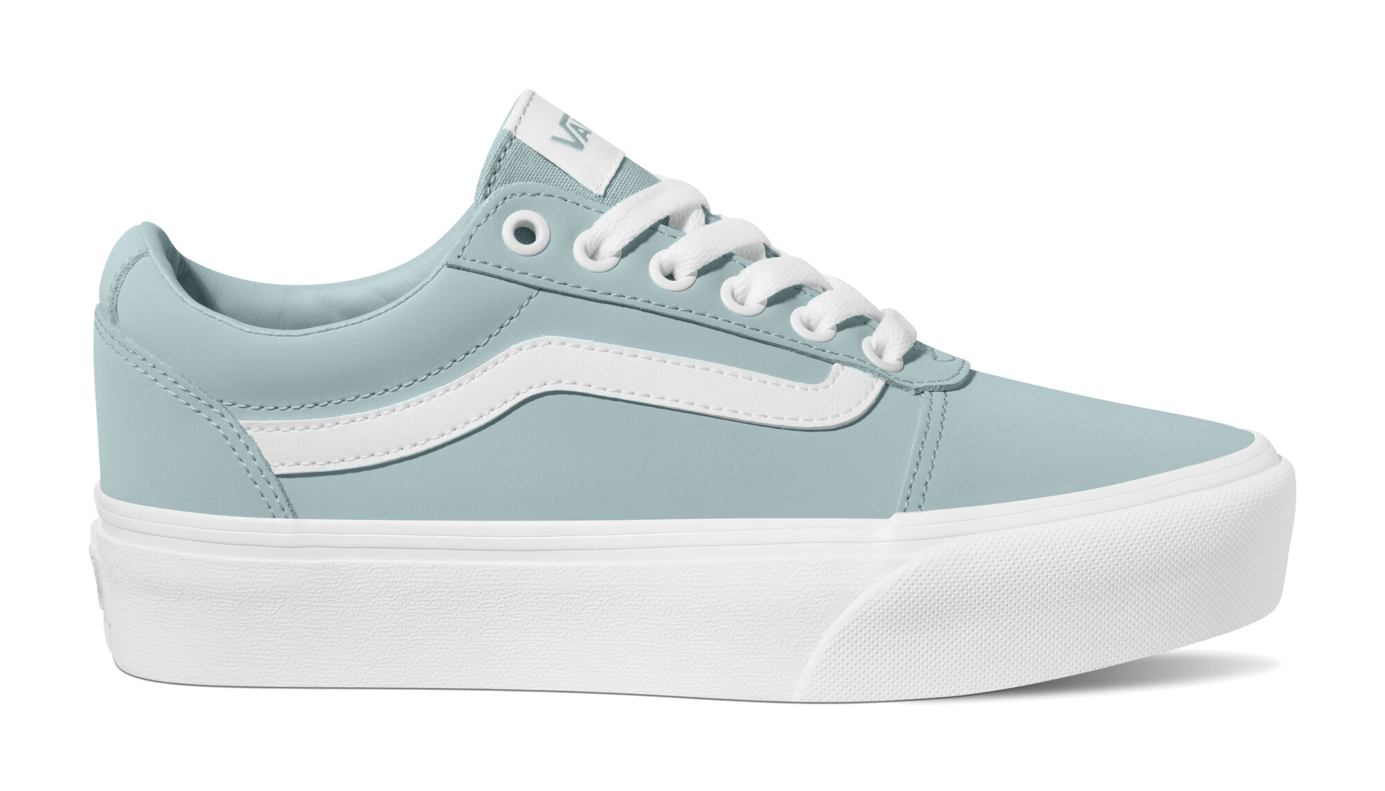 Zapatilla Vans Ward Platform Mujer Azul 38